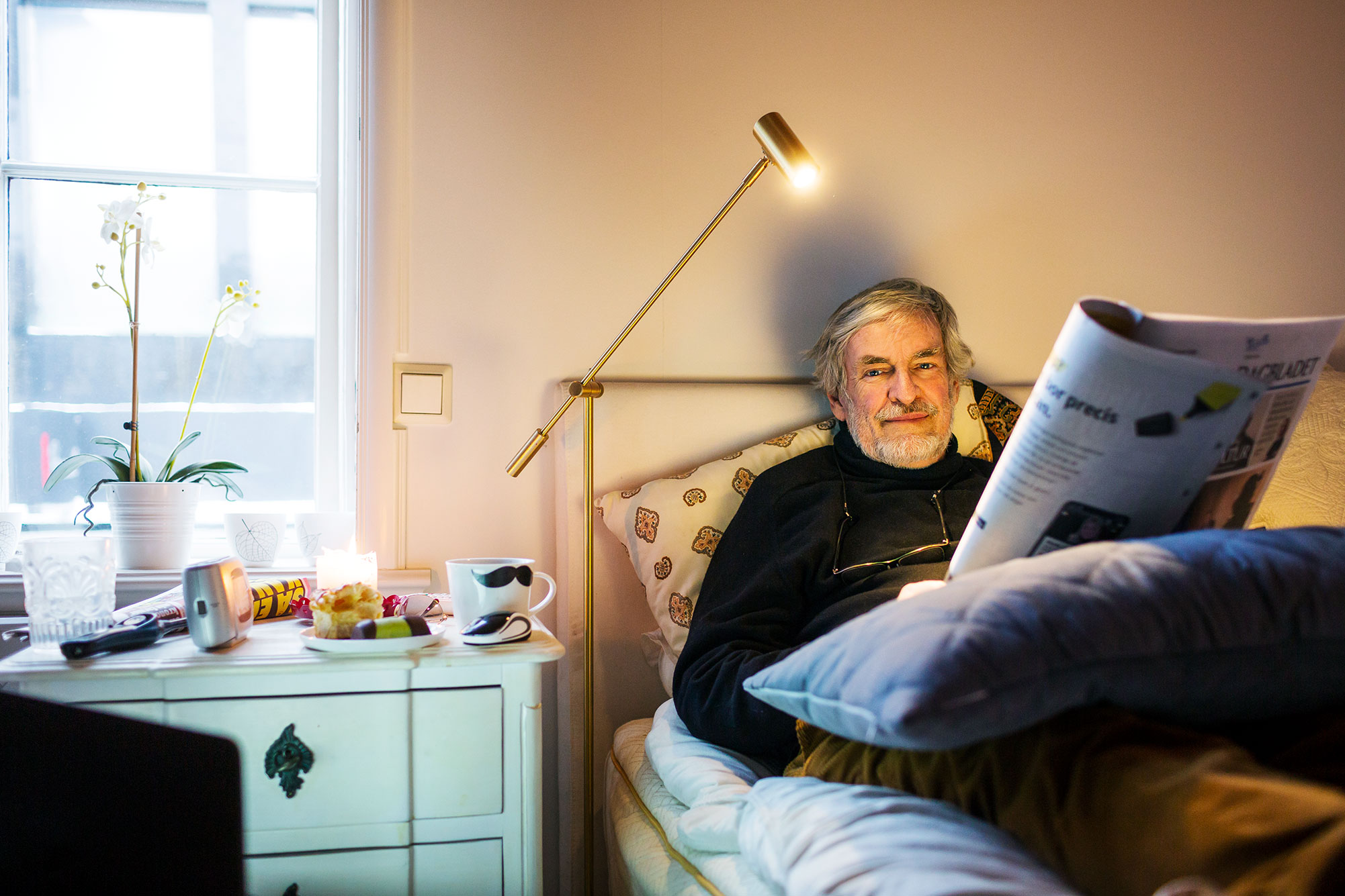 Lasse Berg: ”Sängen är mitt akaciaträd”